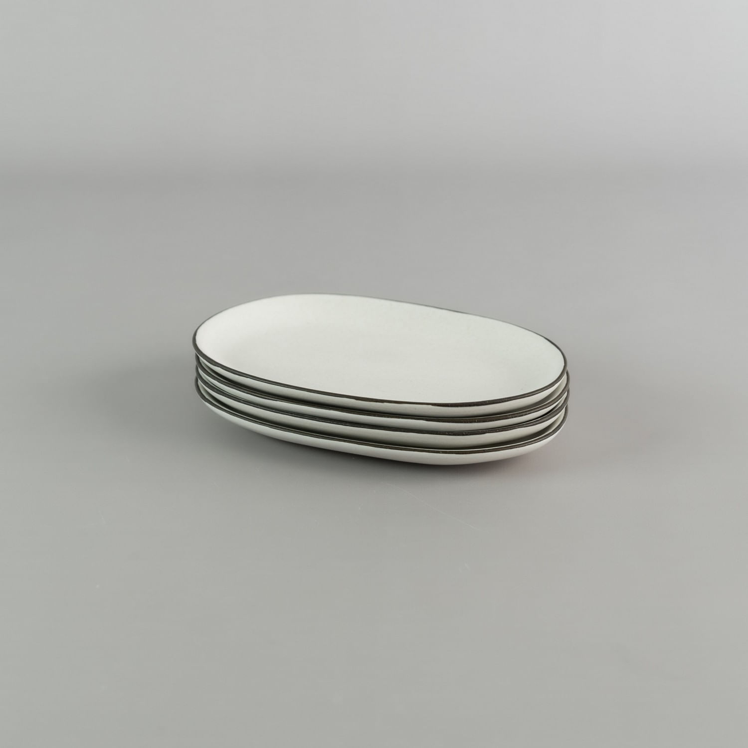Plato oval 20x13cm Skylarke white - Platos - Volf | Tienda Oficial Online