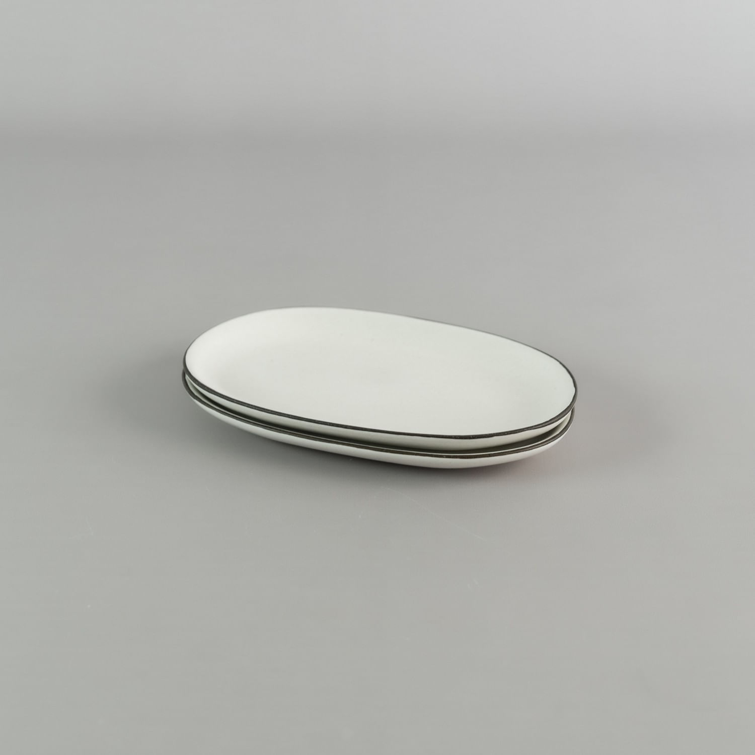 Plato oval 20x13cm Skylarke white - Platos - Volf | Tienda Oficial Online